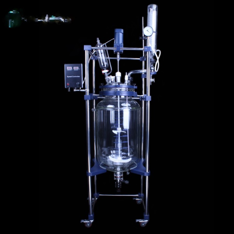 50L Jacketed Glass Reactor